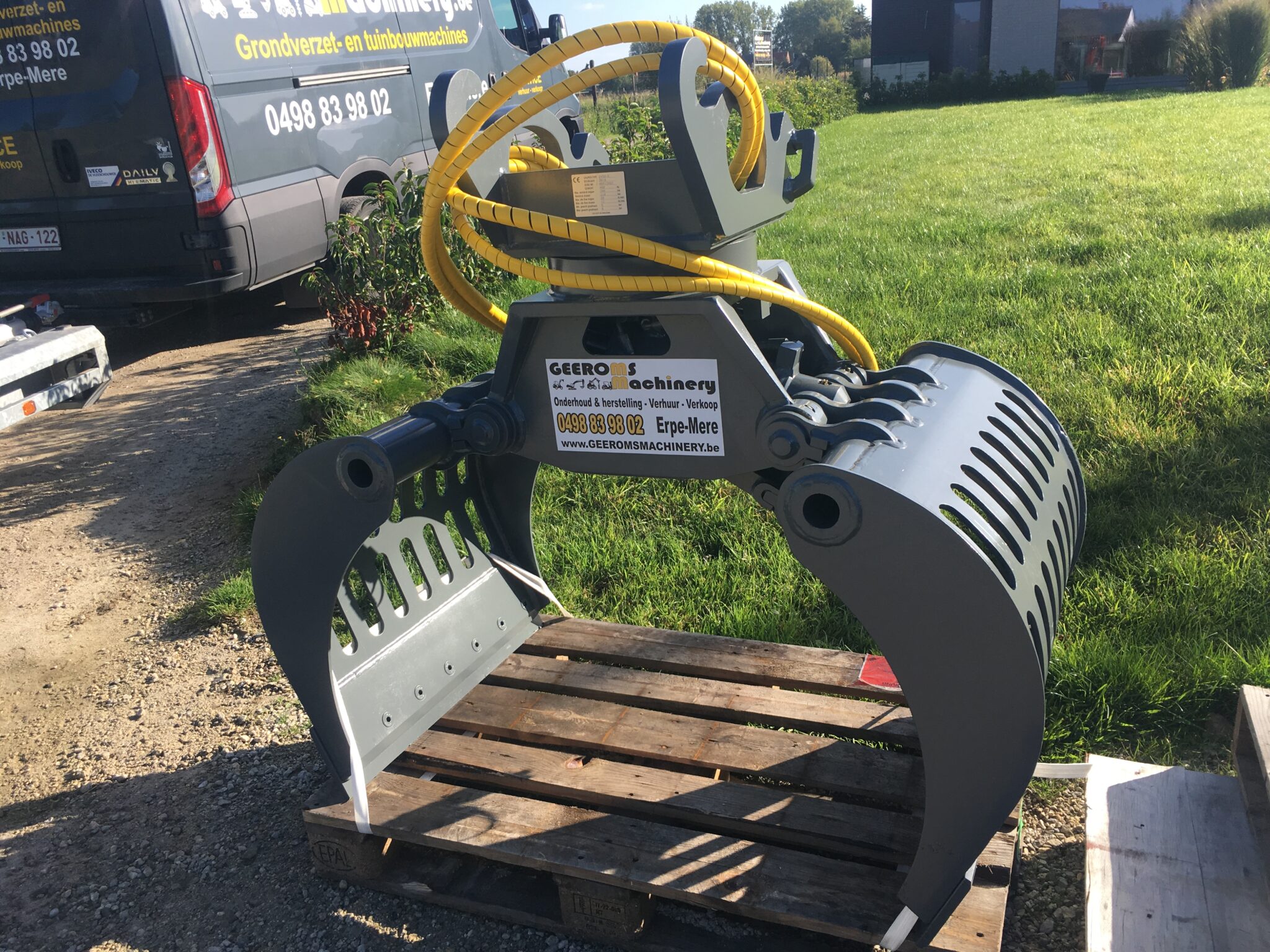 Sorteergrijper 400D 5-8 ton - Geeroms Machinery